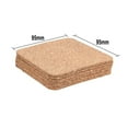 Gerich Cork Trivets, Square Cork Coasters Suitable to Engrave Heat ...