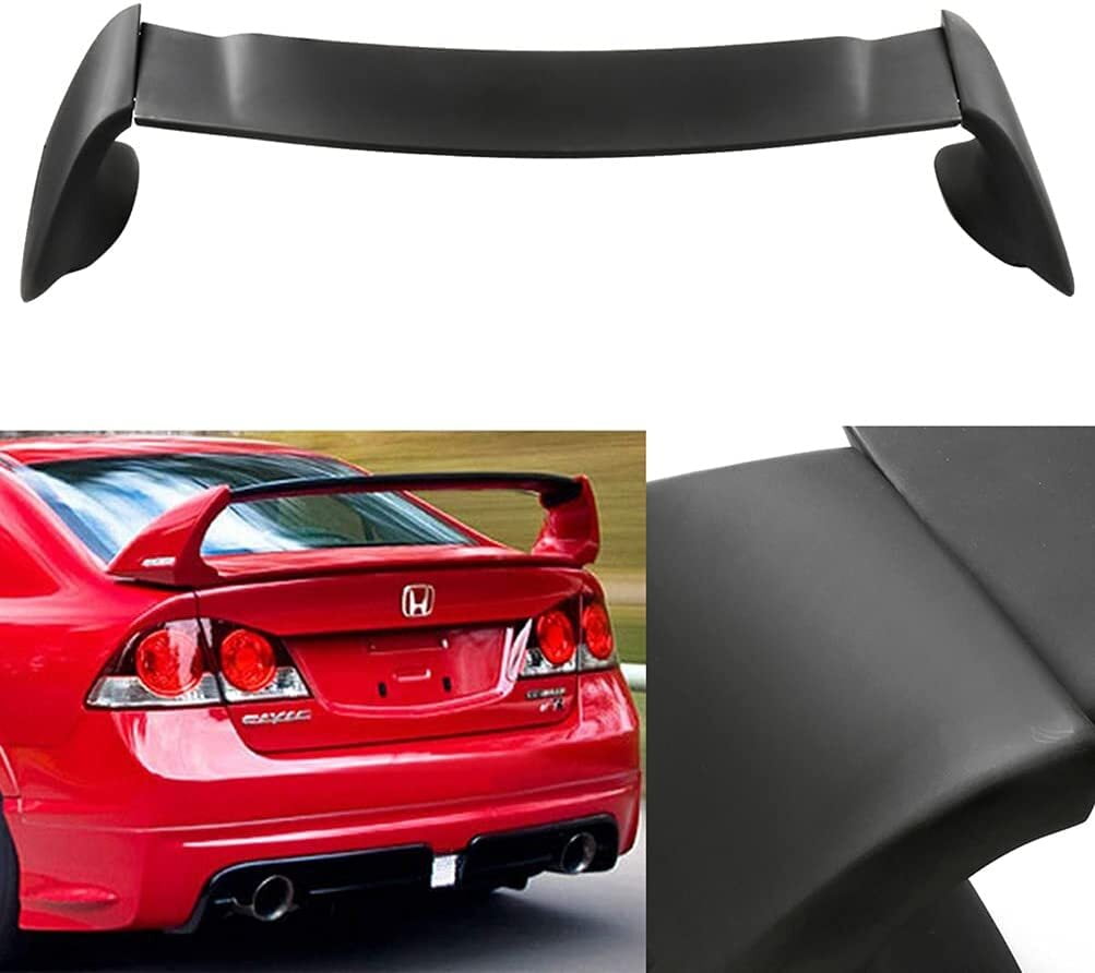 CCIYU Black ABS Rear Spoiler Wing for 2006 2007 2008 2009 2010 2011 for ...