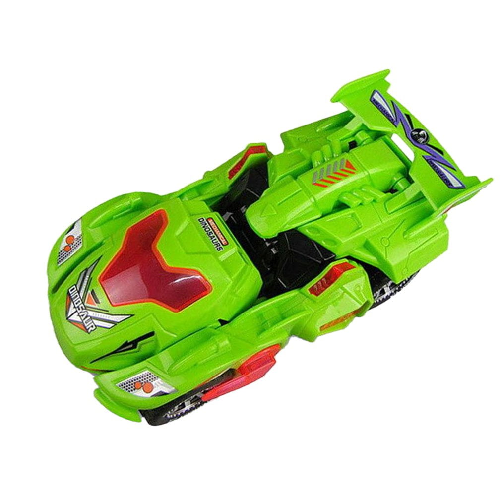 MAIF Children'S Puzzle Electric Deformation Dinosaur Chariot With Light ...