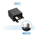 Unique Bargains 4Pcs DC 12V 30A SPDT Universal Automotive Relay Car ...