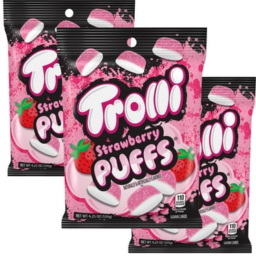 Trolli Strawberry Puffs Gummy Candy 4.25oz - Walmart.com