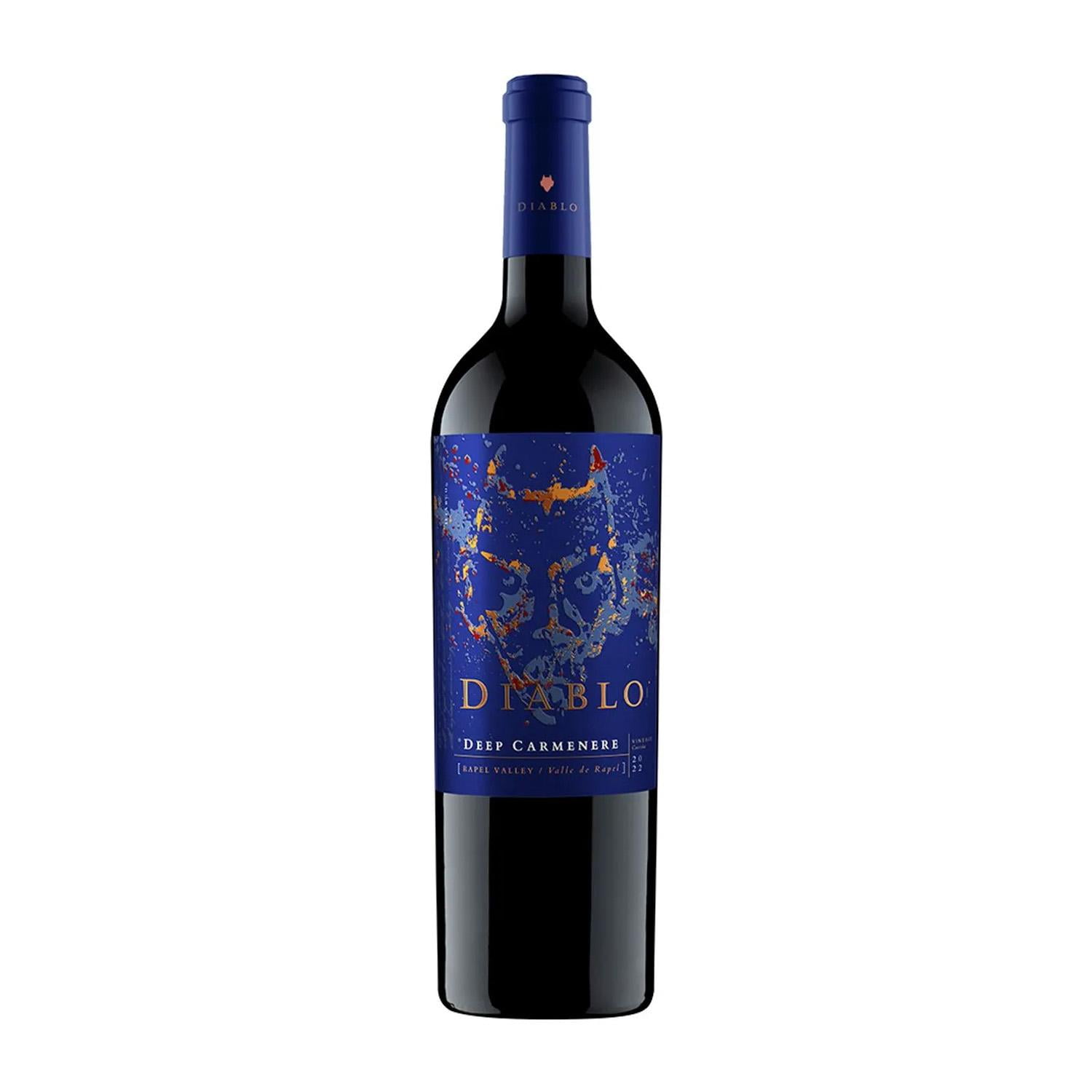Pack de 4 Vino Tinto Diablo Deep Carmenere 750 ml Diablo Deep | Walmart ...