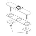 Delta Mateo Escutcheon Kit - 10" Arctic Stainless - Walmart.com