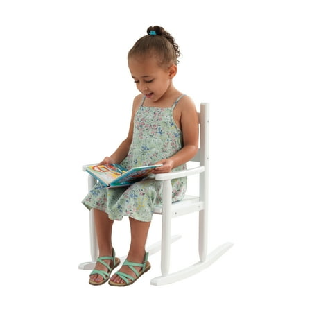 KidKraft Classic Kids' Wooden Rocking Chair, White – Walmart Inventory ...