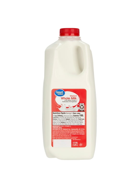 Whole Milk in Dairy Milk - Walmart.com