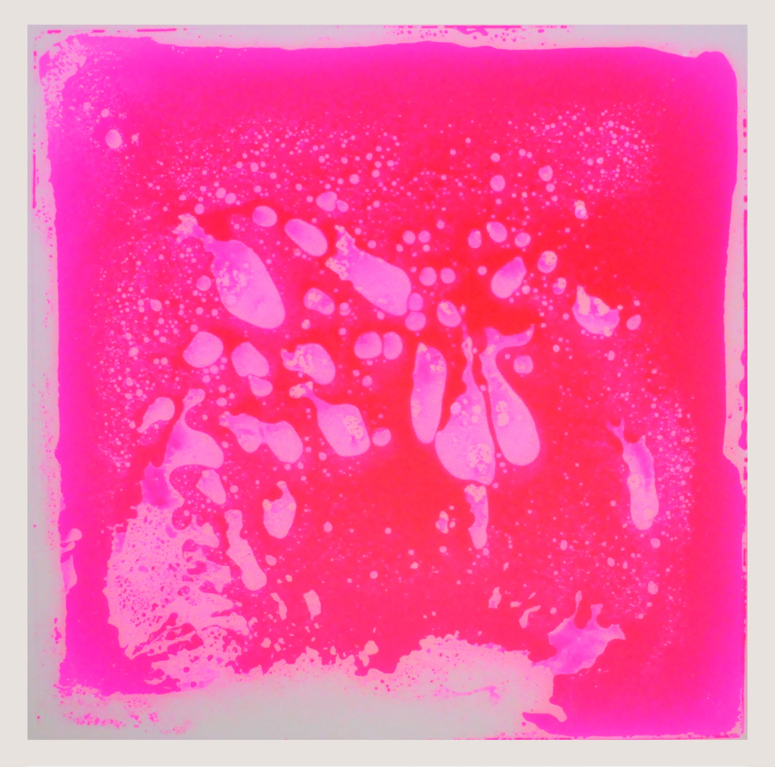 Crystiles Pink 12 in. x 12 in. Colorful Liquid Floor Tile Mat for Kids ...