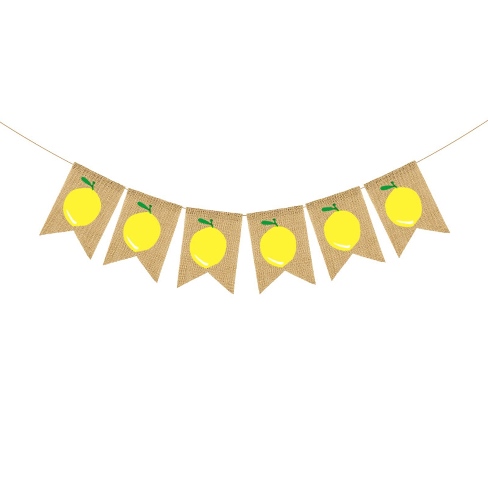 Burlap Lemonade Banner Lemonade Stand Decorations for Lemon Theme Party ...