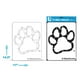 NCAA Fresno State Bulldogs Collegiate Paw Mini Stencil Kit - Walmart.com