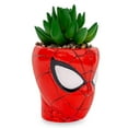 Marvel Comics Spider-Man 3-Inch Ceramic Mini Planter With Artificial ...