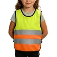 ATOGUTA Kids Reflection Vest High Visibility Neon Construction Traffic ...