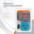 UYGDUY-Heavy-Duty 20A 4400W Surge Protector for Appliances, Smart ...