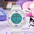 Sanrio Kawaii Kuromi Hello Kitty Watches Cute Style Waterproof Sports ...