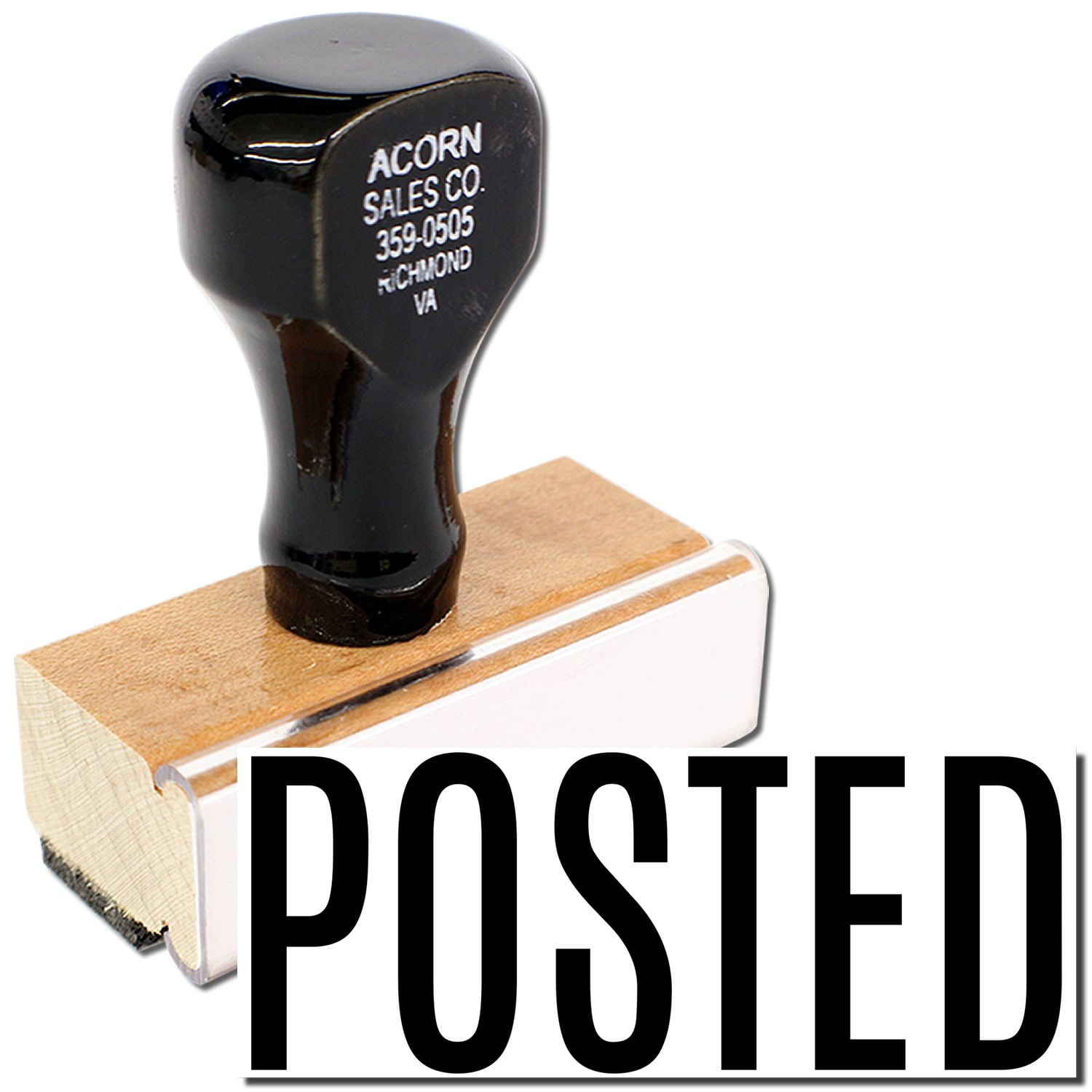 Large Narrow Posted Rubber Stamp, Wooden Handle Rubber Stamp, Laser ...