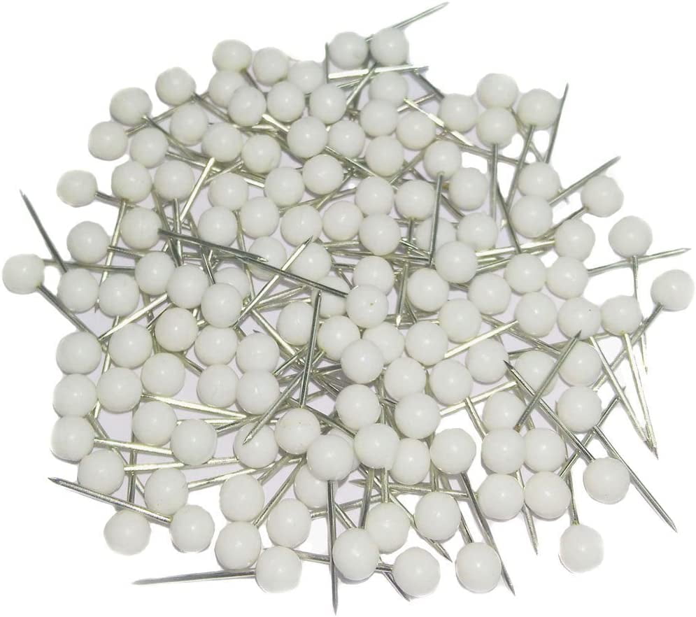 Red 100PCS 1/8 Inch Map Tacks Pushpins Map Tacks, - Walmart.com