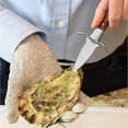 Oyster Shucking Knife and Glove Kit - Clam and Oyster Knife Shucker Set ...