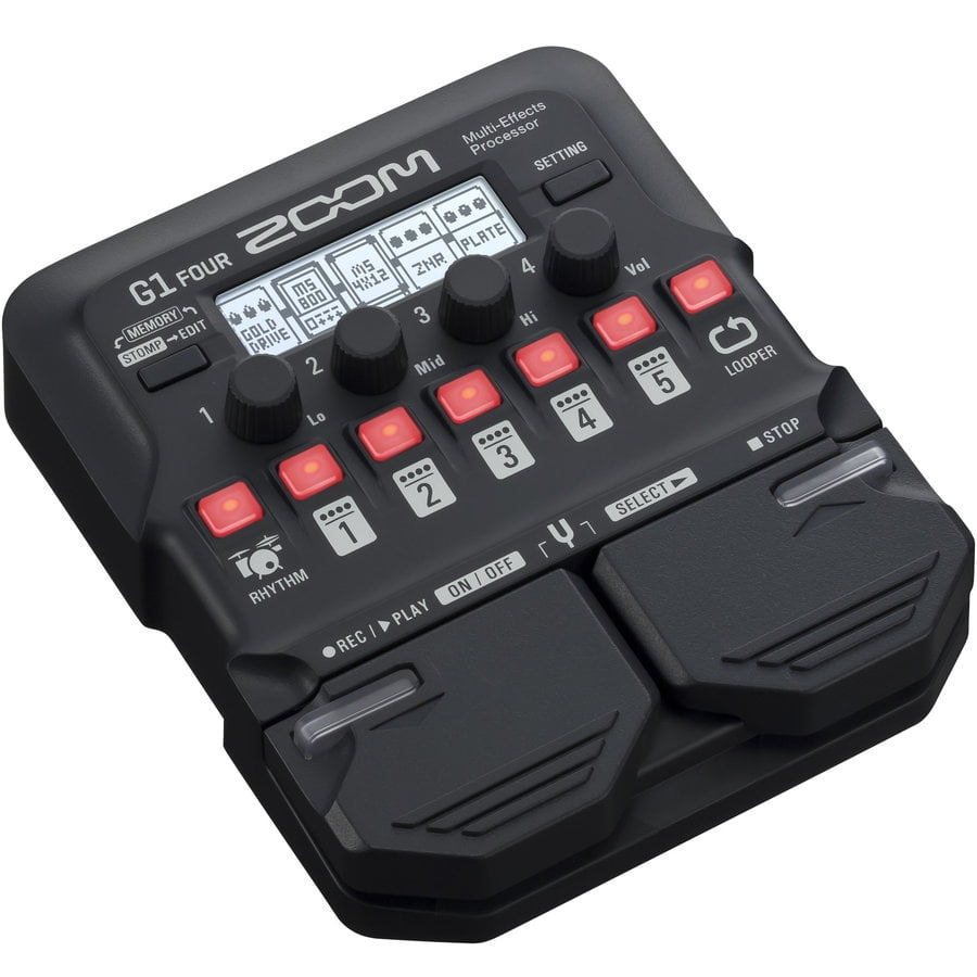 Click here for Zoom G1 Four Guitar Multi-Effects Processor prices