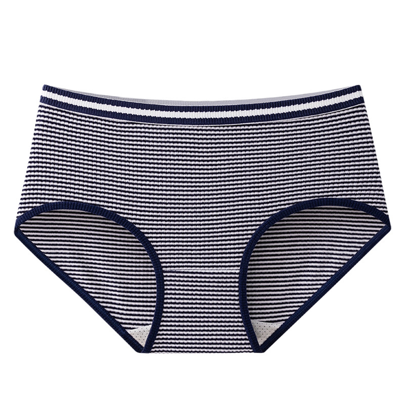 Click here for Ylioge Womens Cotton Underwear Casual Stripe Print... prices