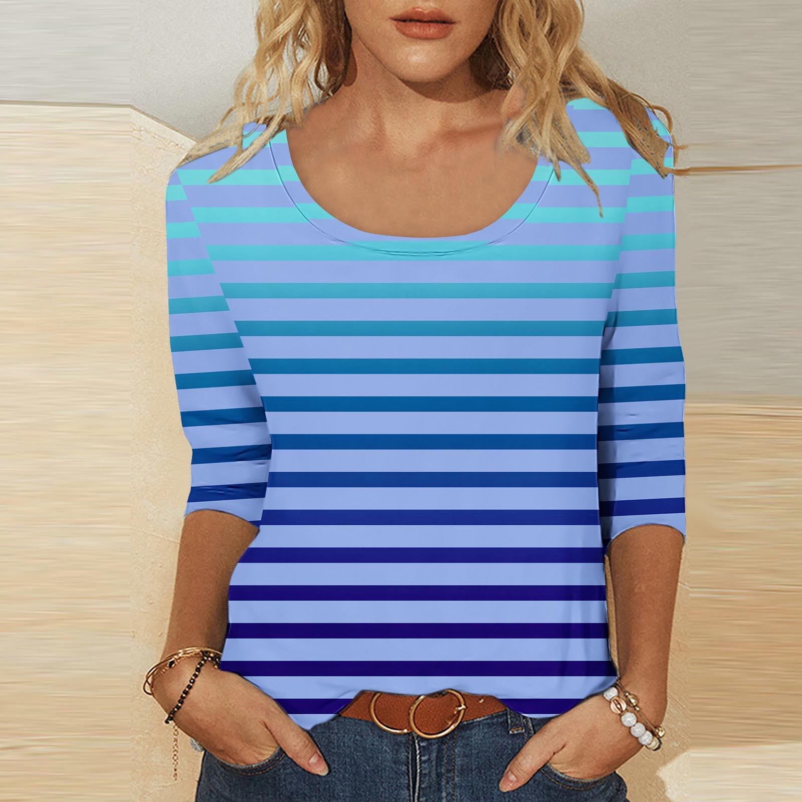 Click here for Peonavet 3/5844 Length Sleeve Womens Tops  Women S... prices