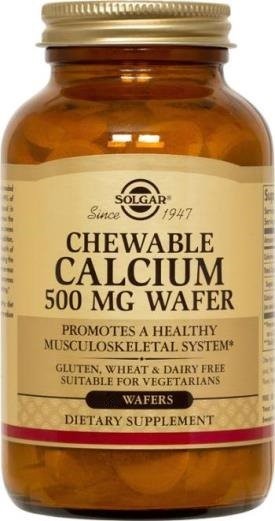 Chewable Calcium 500 mg - 120 Wafers - Walmart.com