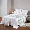 Art Aircraft Bed Runner King Size Blue Cartoon Airplane Gray Clouds ...