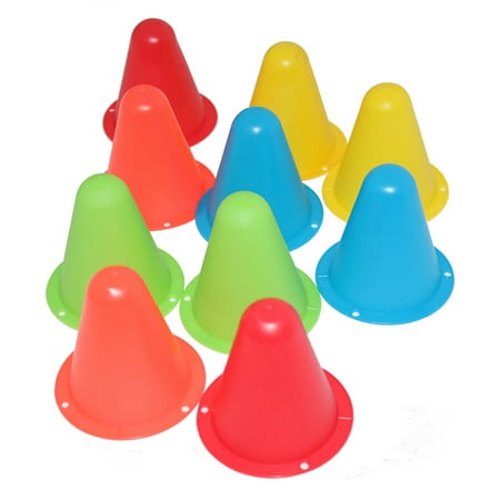 Traffic Cones/Pylons 3 Inch Training Roller Skating Cones Windproof ...