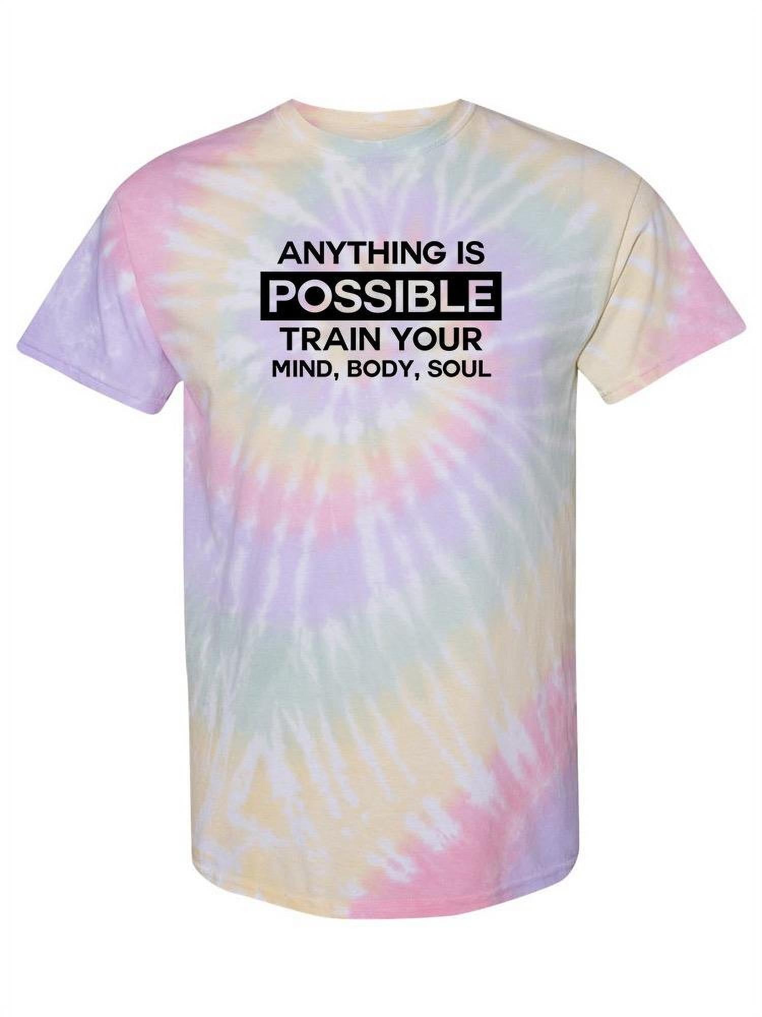 Train Your Mind And Body! Tie-Dye Spiral Men -Smartprints Designs, Male Large - Walmart.com