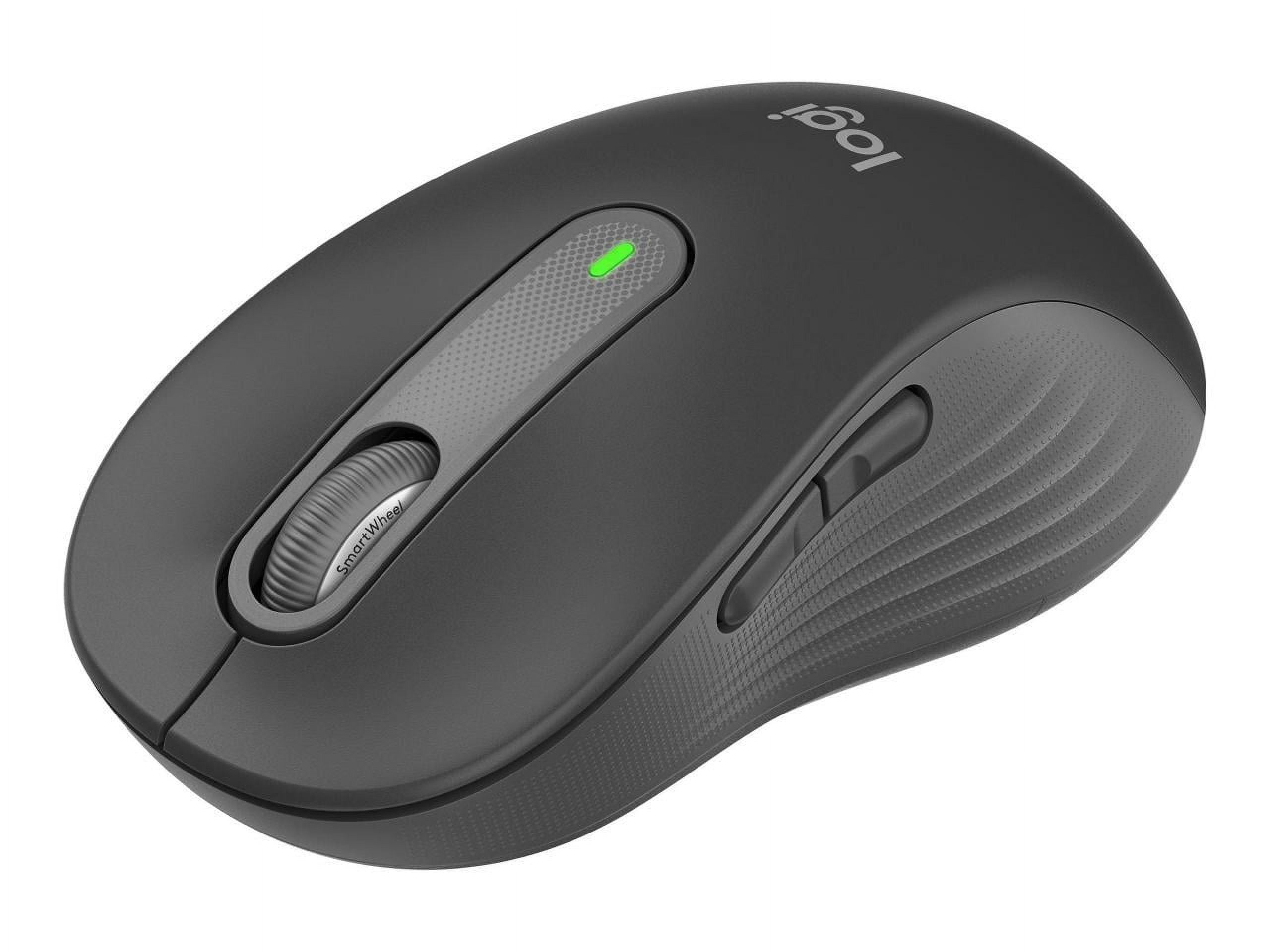 Logitech M650 Signature Wireless Mouse, Graphite, 5 Buttons Logitech M650 Signature Wireless Mouse, Graphite, 5 Buttons