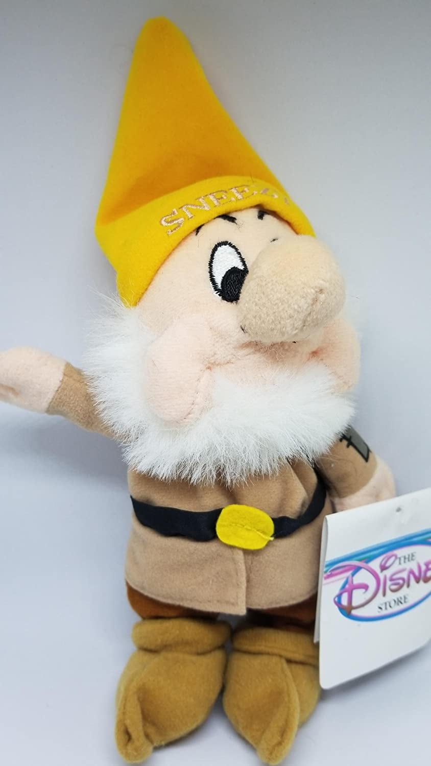 Sneezy - Snow White Dwarf - Disney Mini Bean Bag Plush by Disney New ...