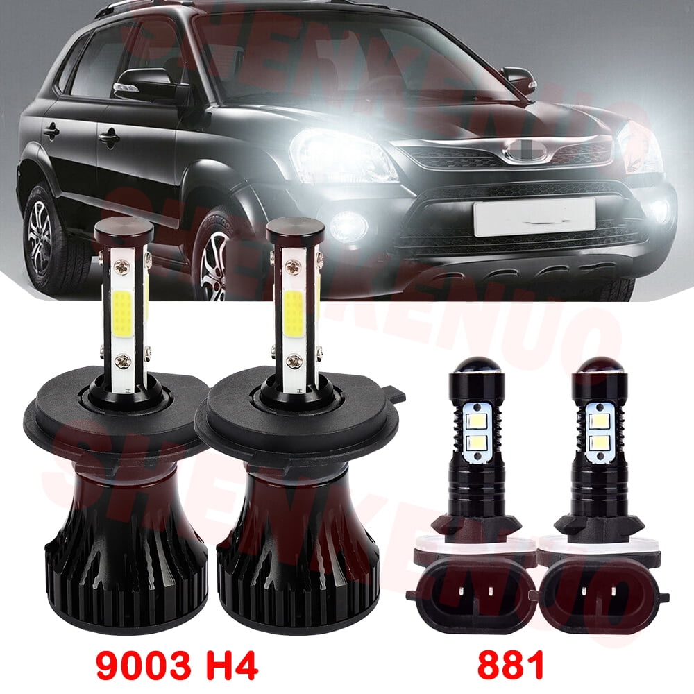 H4 9003 High&Low Beam for Hyundai Accent 2001 2002 2003-2015 2016 2017 ...