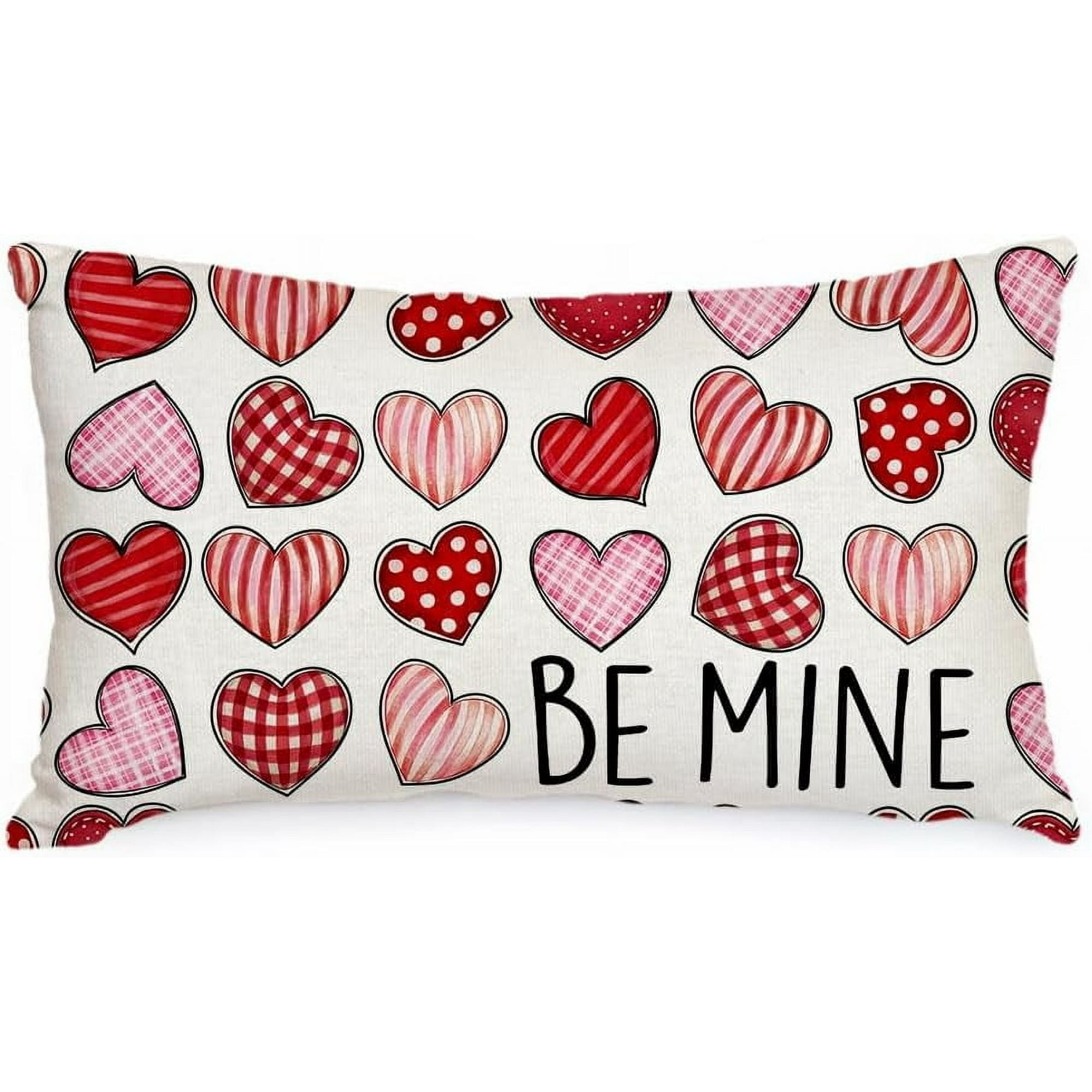 Click here for Anrqmhwd Valentines Day Pillow Cover 12x20 Inch Co... prices