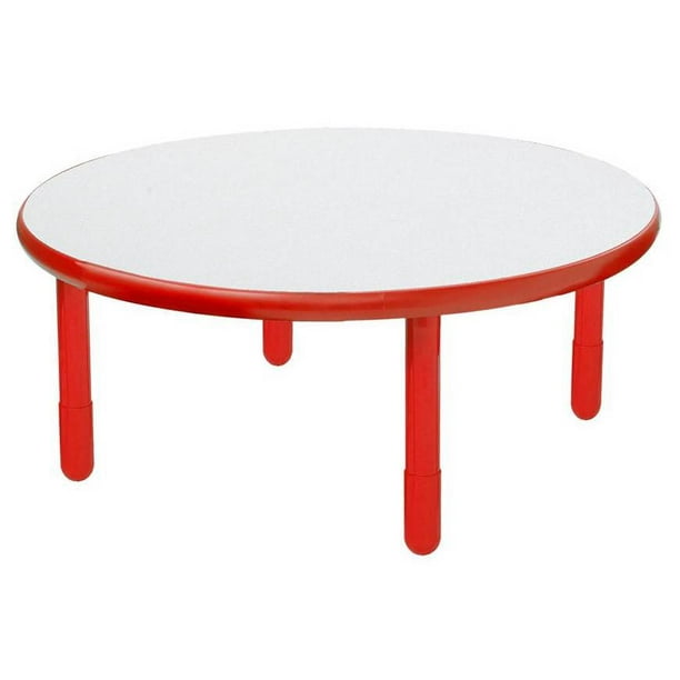 Round Table in Red (24 in.) - Walmart.com