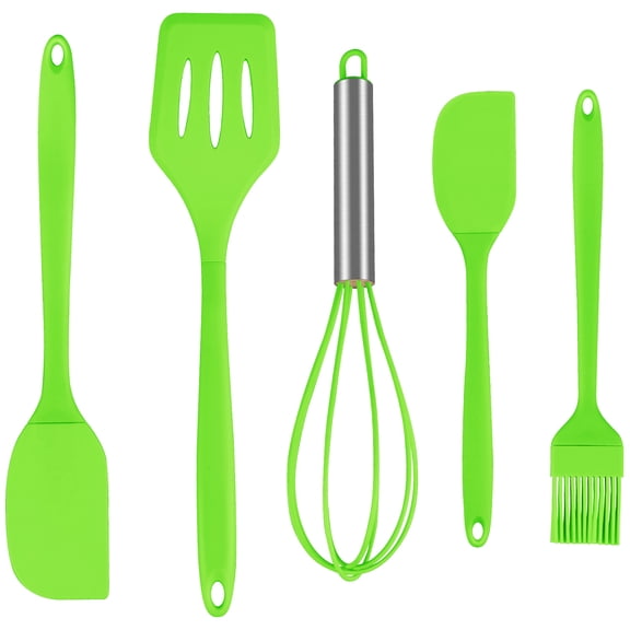 Miusco Kitchen Utensils Set with Wood Handle, Cooking Utensils ...