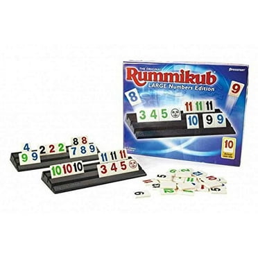 Rummikub Large Number Edition - the Original Rummy Tile Game - Walmart.com