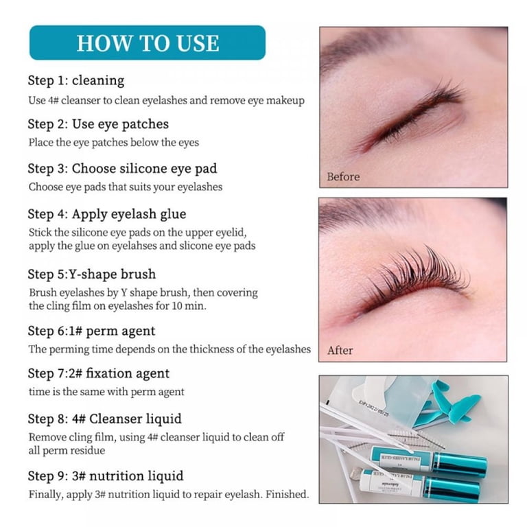 Professional Eyelash Perm