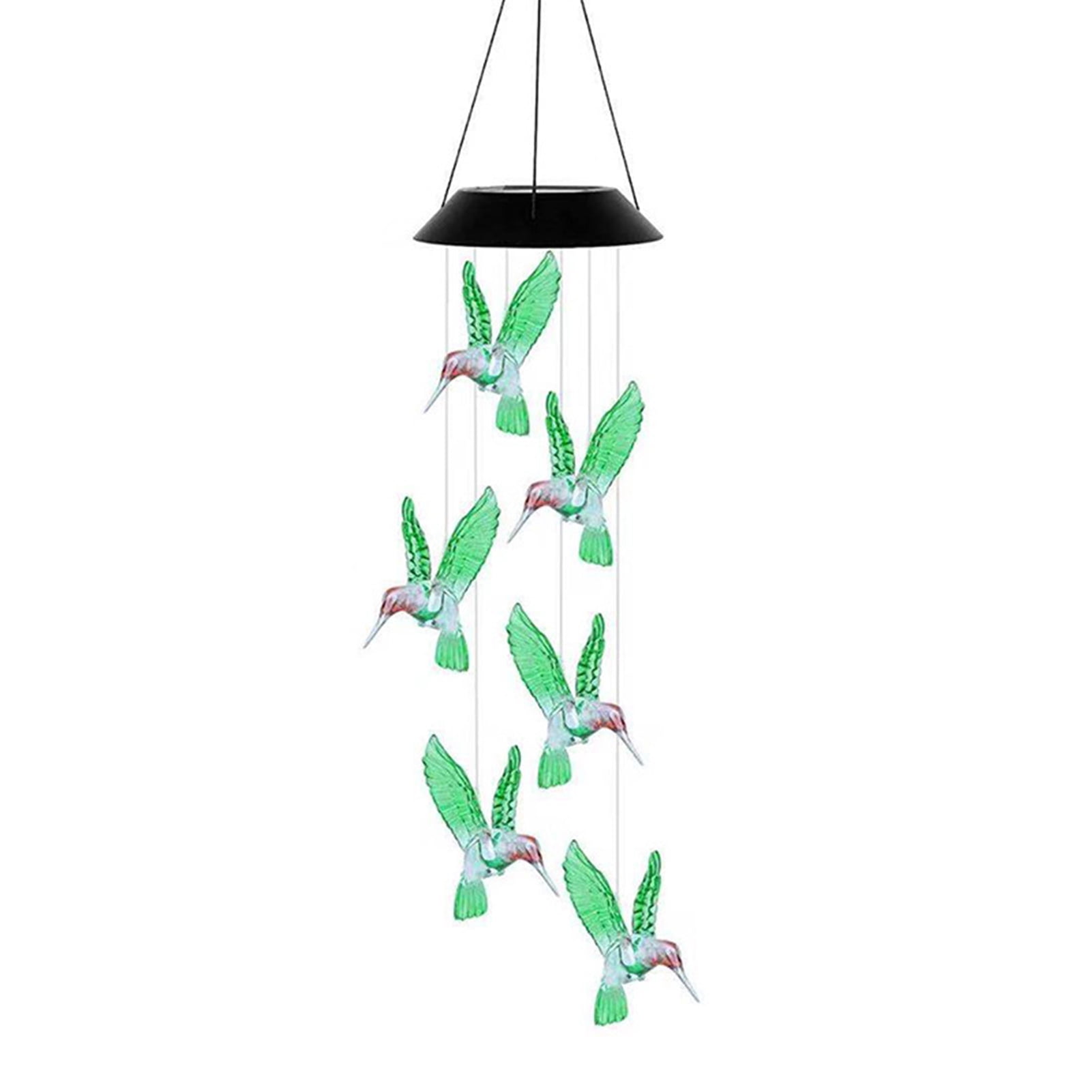 Click here for Amdohai Solar Hummingbird Wind Chime Color Changin... prices