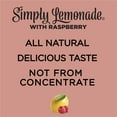 Simply Non GMO All Natural Raspberry Lemonade Raspberry, 52 fl oz ...