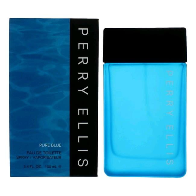 Perry Ellis - Perry Ellis ampeb34s 3.4 oz Pure Blue Eau De Toilette ...