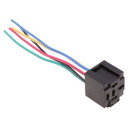 5 Pin Automotive Relay Socket for High Current Applications | Walmart ...