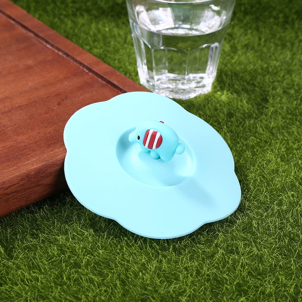 Tapa de silicona Claer Torx para taza tapa de dibujos animados a prueba ...