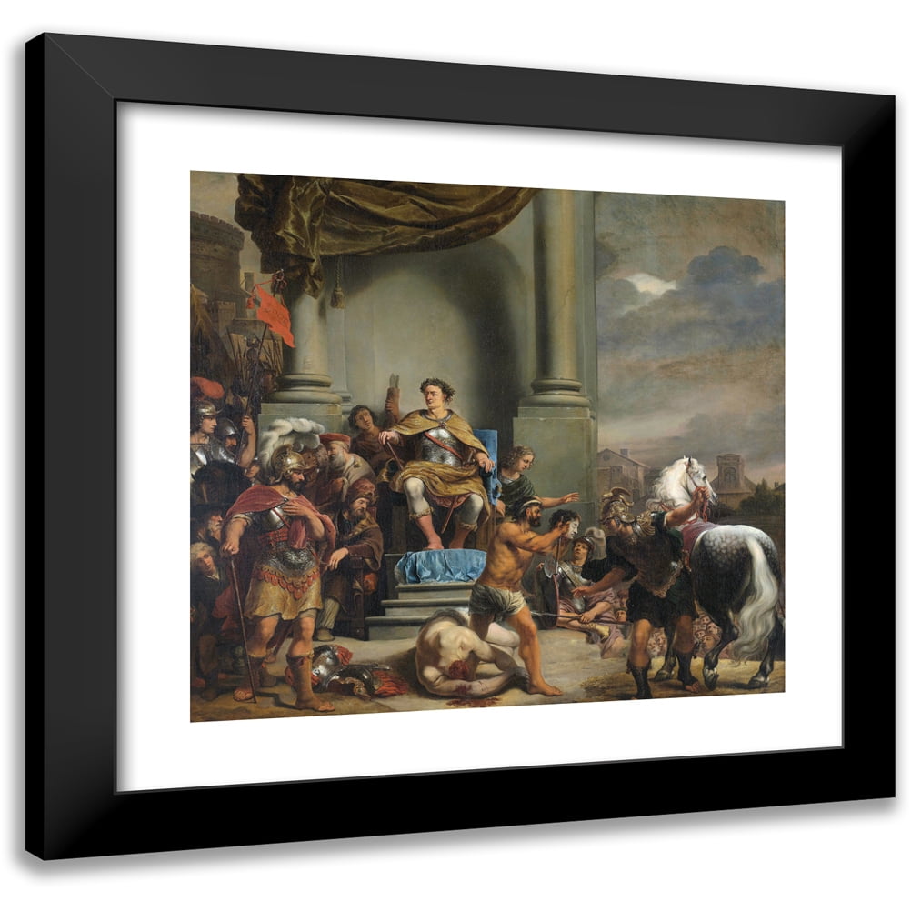 Ferdinand Bol 16x15 Black Modern Framed Museum Art Print Titled ...