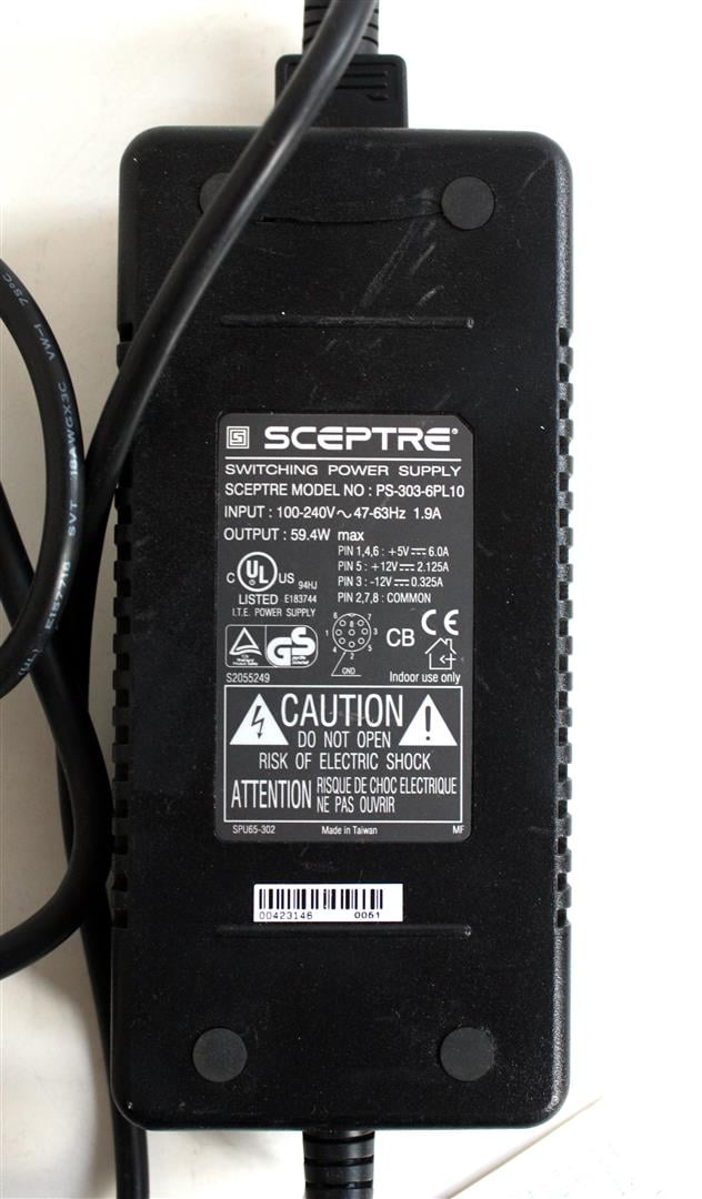 SCEPTRE PS-303-6PL10 SWITCHING POWER SUPPLY - Walmart.com