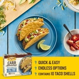 Old El Paso Carb Advantage Crunchy Taco Shells, 6g Net Carbs, 100 ...