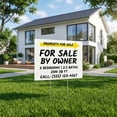 Active Mind Ltd 13x17 Inch Blank Corrugated Plastic Lawn Signs with ...