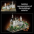 LEGO Architecture Neuschwanstein Castle 3D Puzzle, Bavarian Castle ...