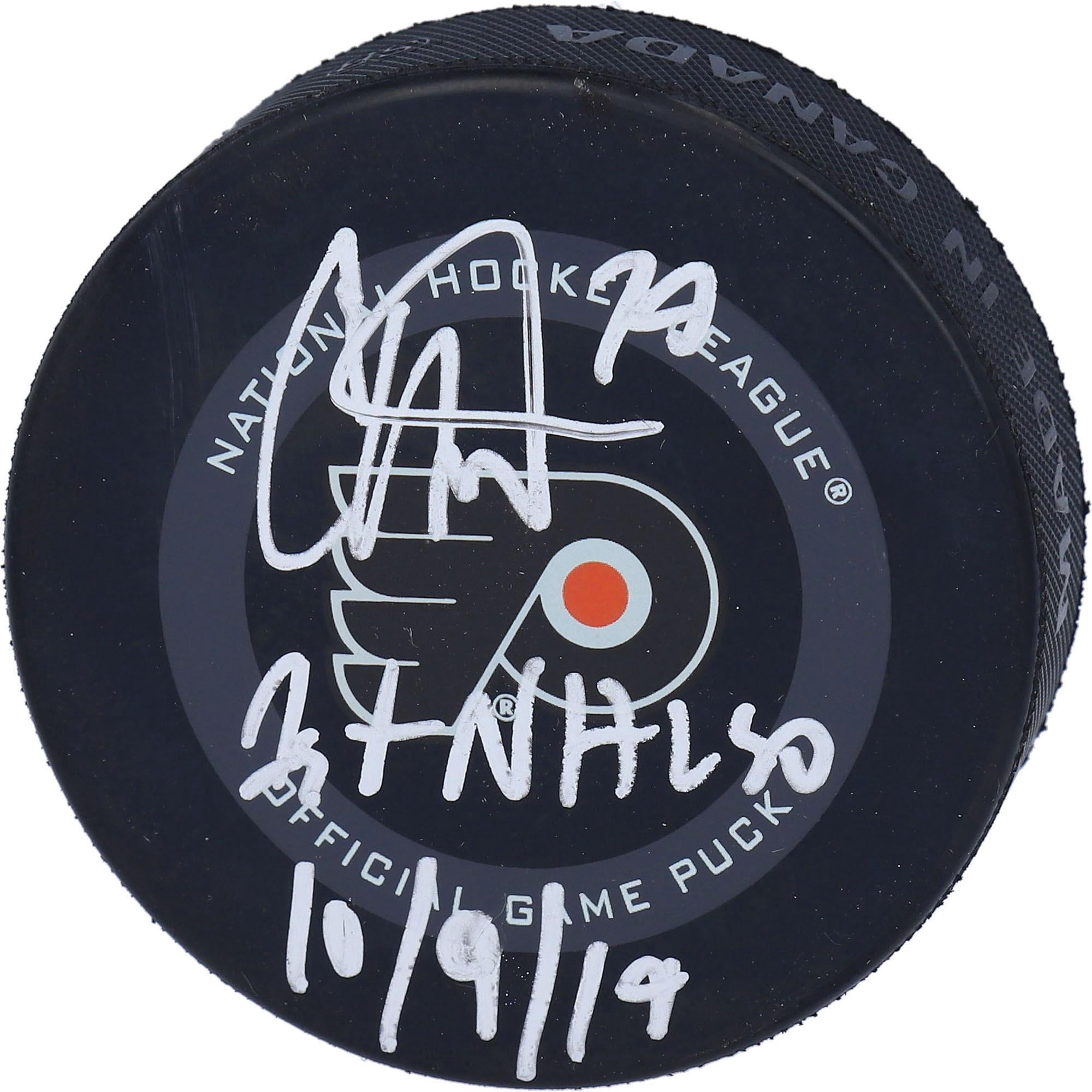 Carter Hart Philadelphia Flyers Autographed 2019 Model Official Game ...
