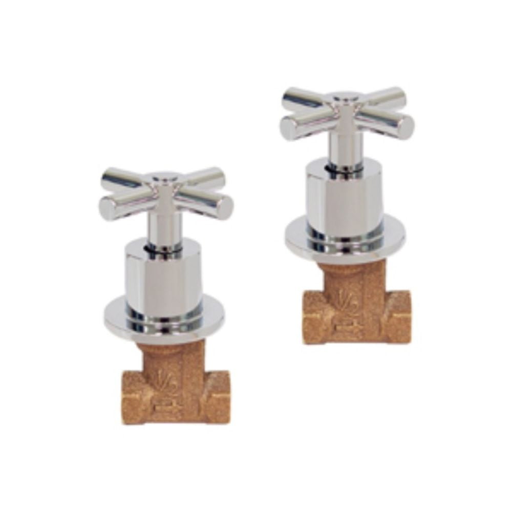 LLAVES PARA REGADERA CON MANERALES CRUZ 38IM ROSCA CROMO RUGO | Bodega ...