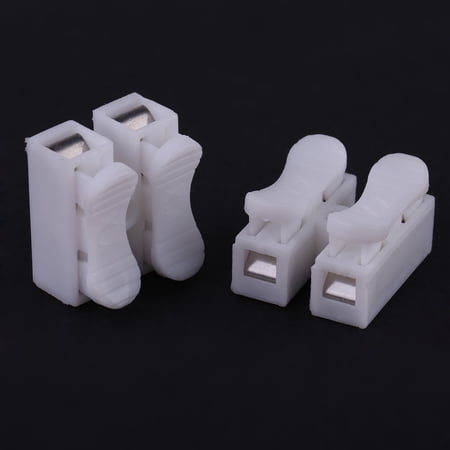 2P Wire Connector 2P Butt Joint Terminal Blocks Safe Wire Connector For ...