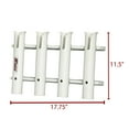 Extreme Max Wall-Mount Fishing Rod Holder - 4-Rod, White, Storage ...
