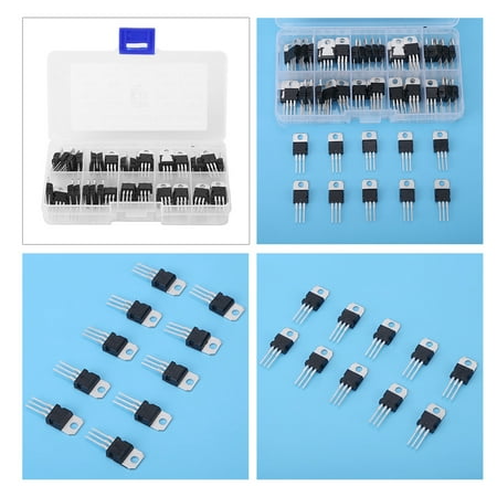 Transistor Assortment Transistor, Three Pin Transistor, Professional 10 Values Easy To Store For ...