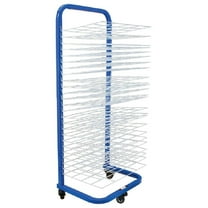 Free Shipping! MEEDEN Wood Large Print Rack, Artist Storage Rack with ...